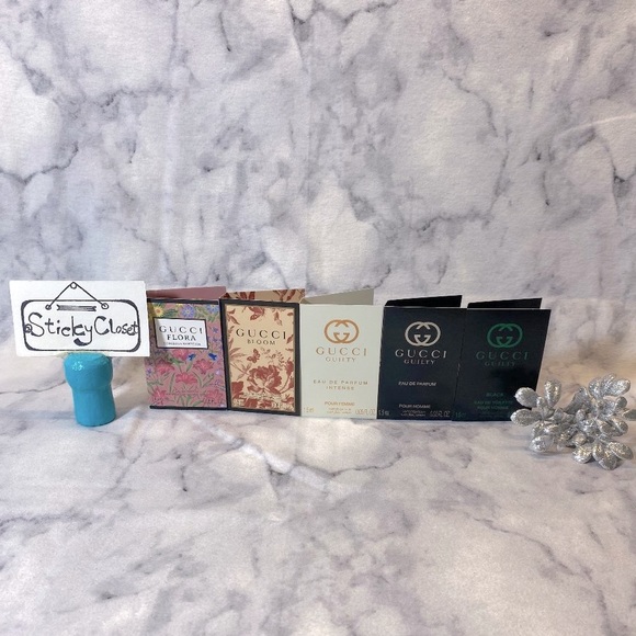 Gucci | Other | Bundle 5 Luxury Brand Samples Gucci | Poshmark